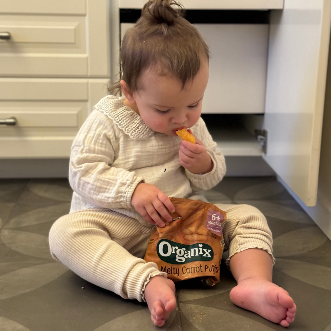 Organix maïs knabbels wortel 6+M | 100% Biologisch & lekker baby ...